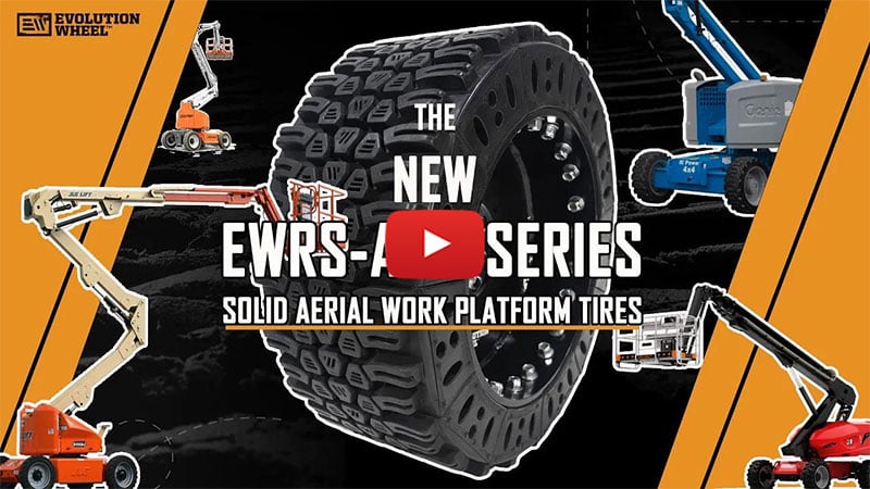 EWRS-AWP | Aerial Work Platform Tires - Solid AWP Tires - No Flats